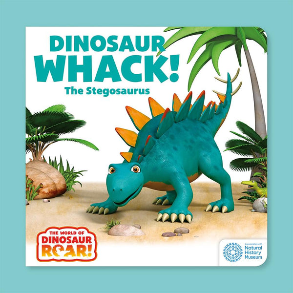 Dinosaur WHACK! The Stegosaurus | Preschool Board Story Book – Dinosaur ...