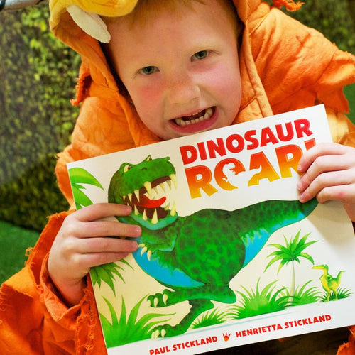 History of the Dinosaur Roar story books